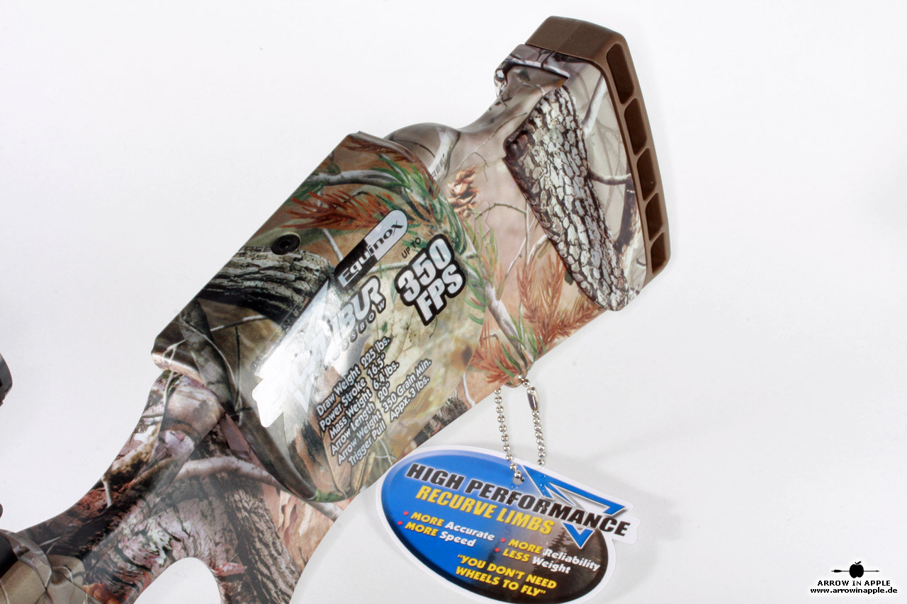 Crossbow stock - X Tender black