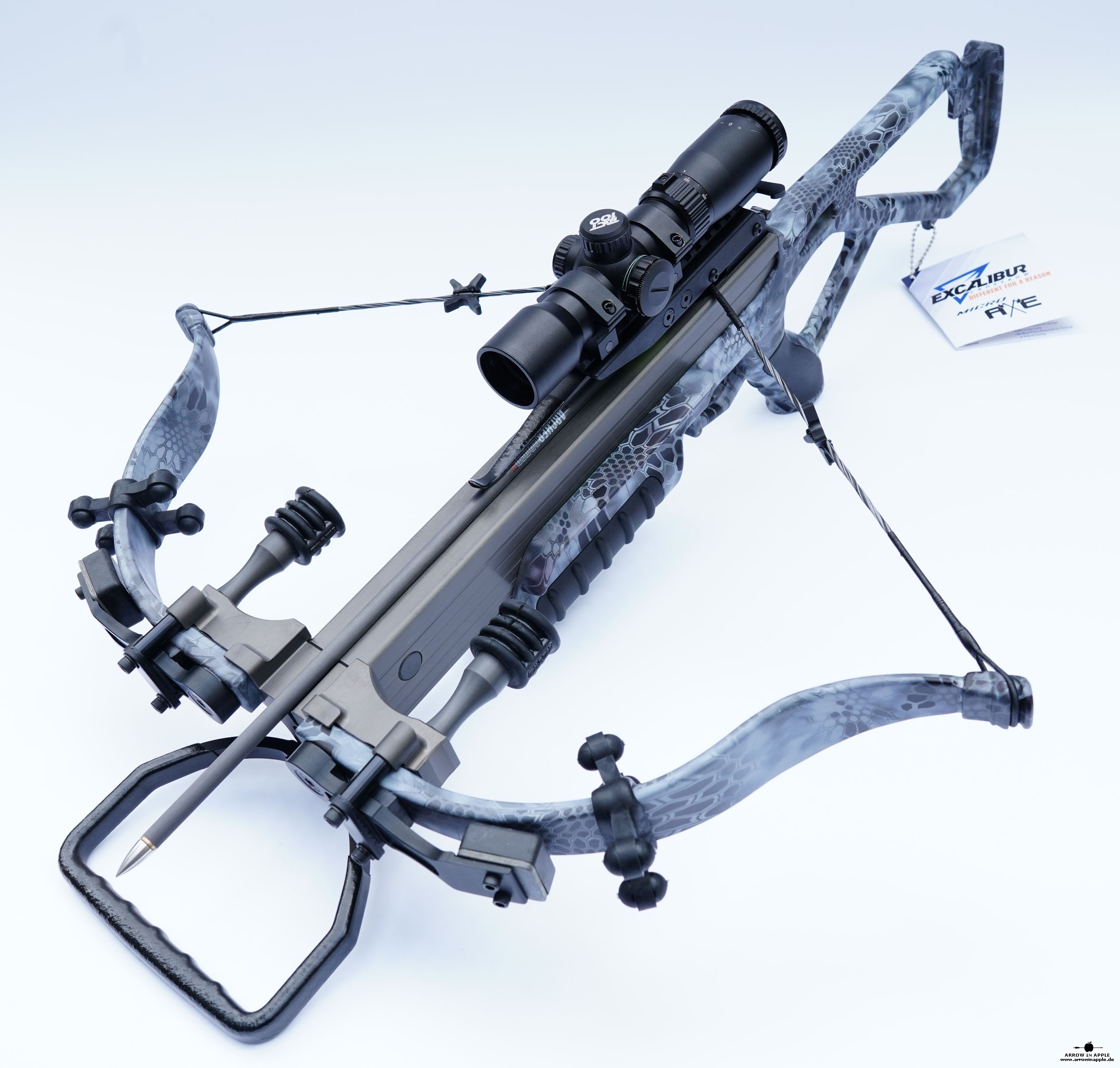 Excalibur AXE 340 Kryptek Raid (full suppressed) - ARROW IN APPLE