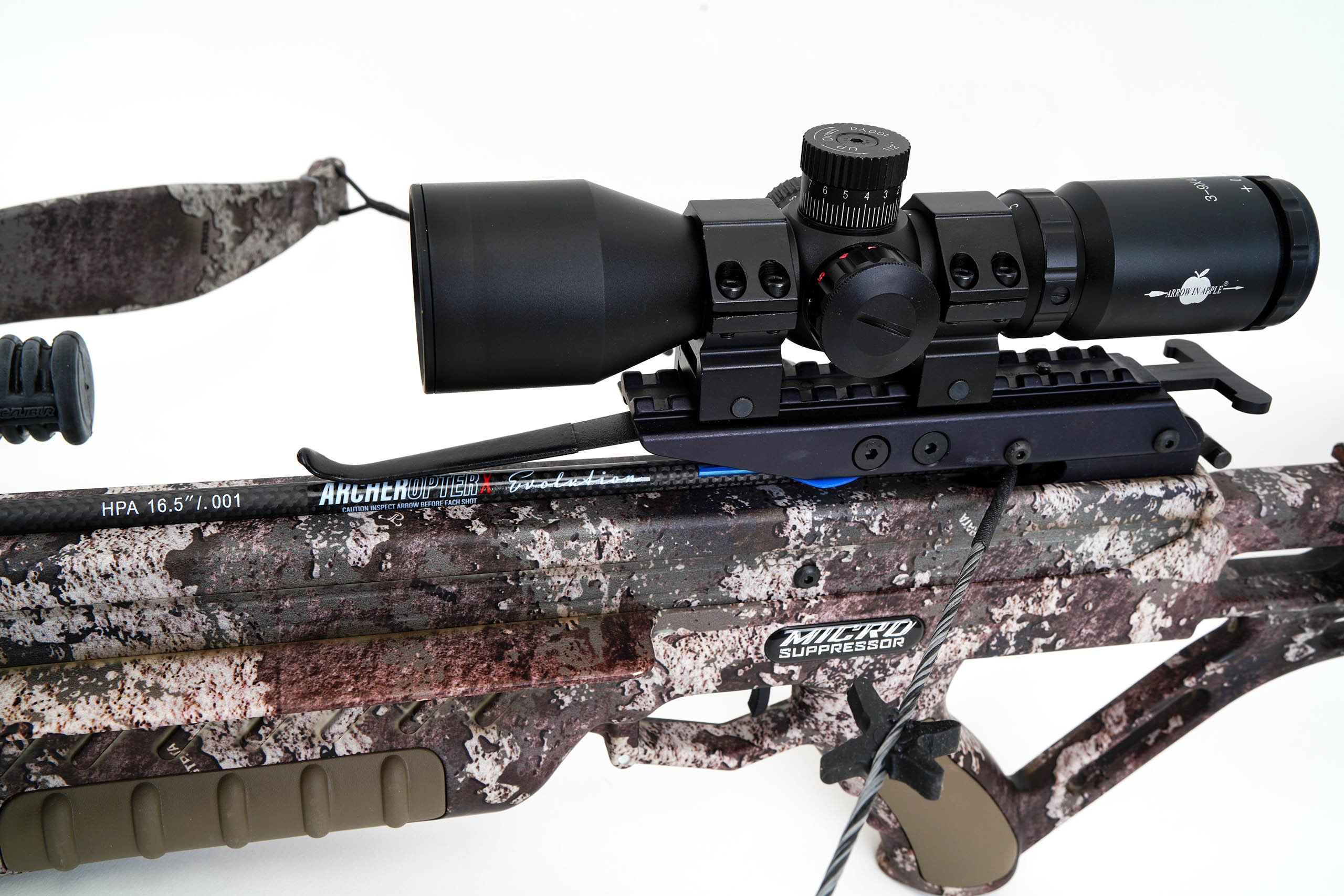 Excalibur Micro 355 Suppressor Strata - ARROW IN APPLE