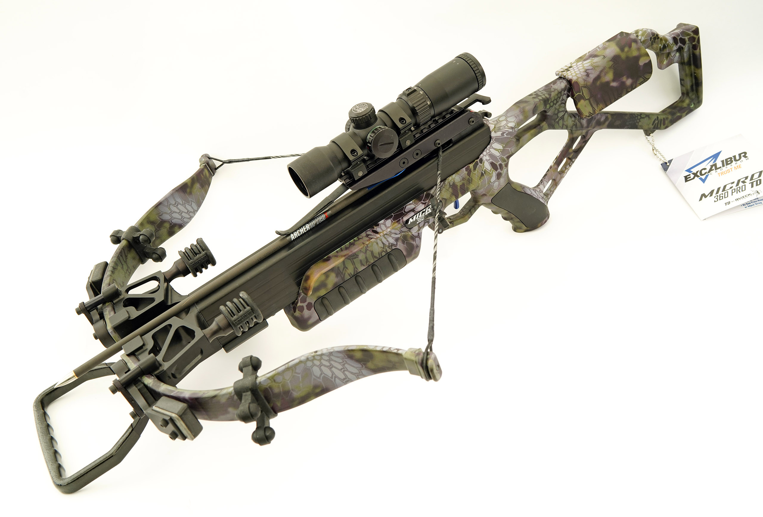 Excalibur Micro 360 TD PRO full suppressed (kryptek altitude) - ARROW ...