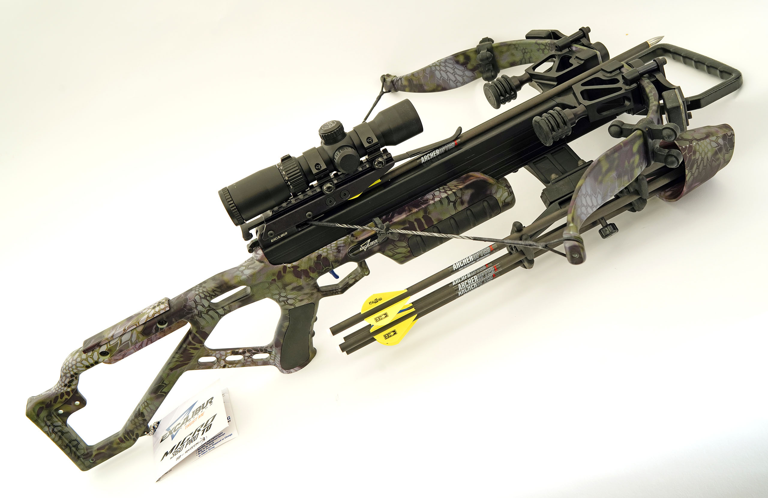 Excalibur Micro 360 TD PRO full suppressed (kryptek altitude) - ARROW ...