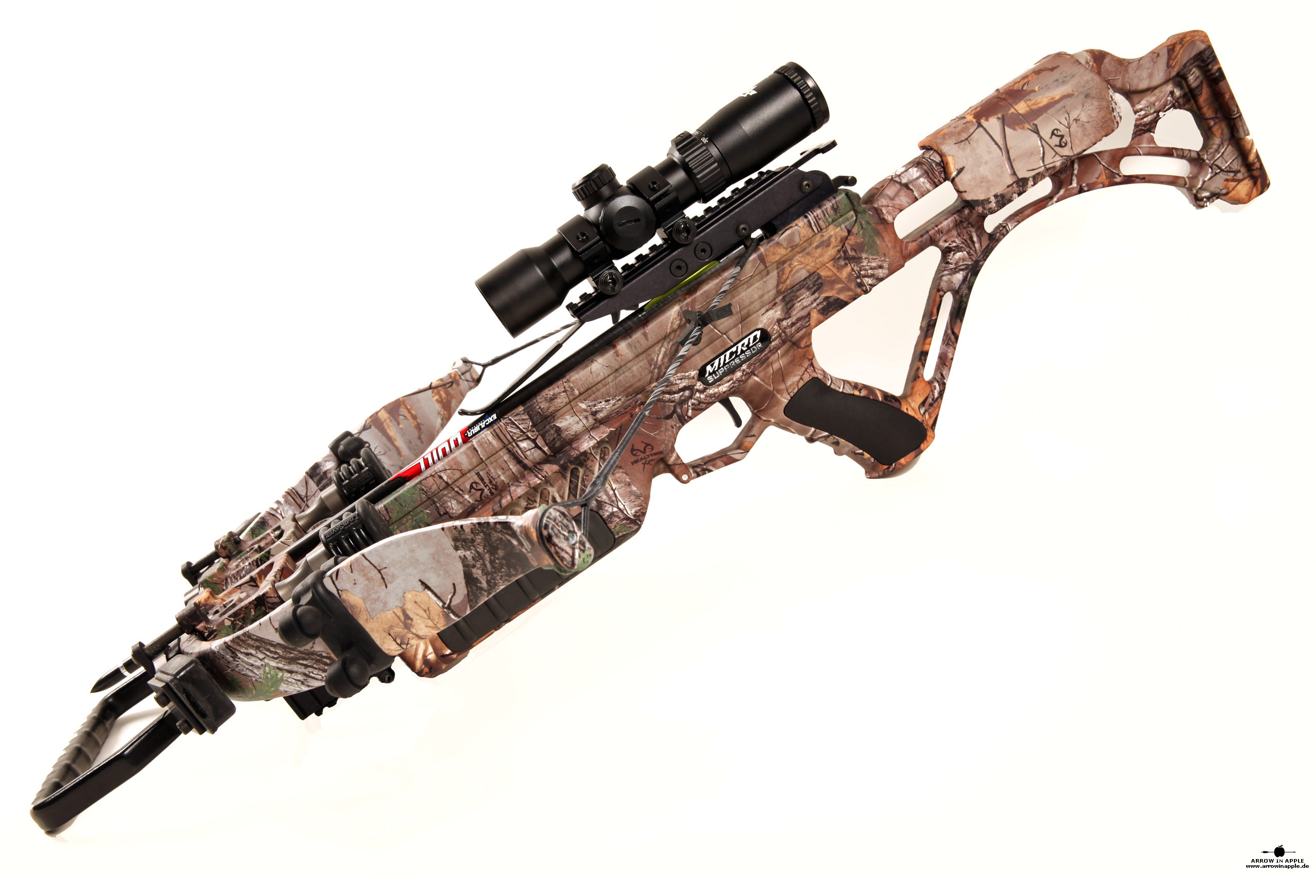 Excalibur Micro 355 Supressor - ARROW IN APPLE