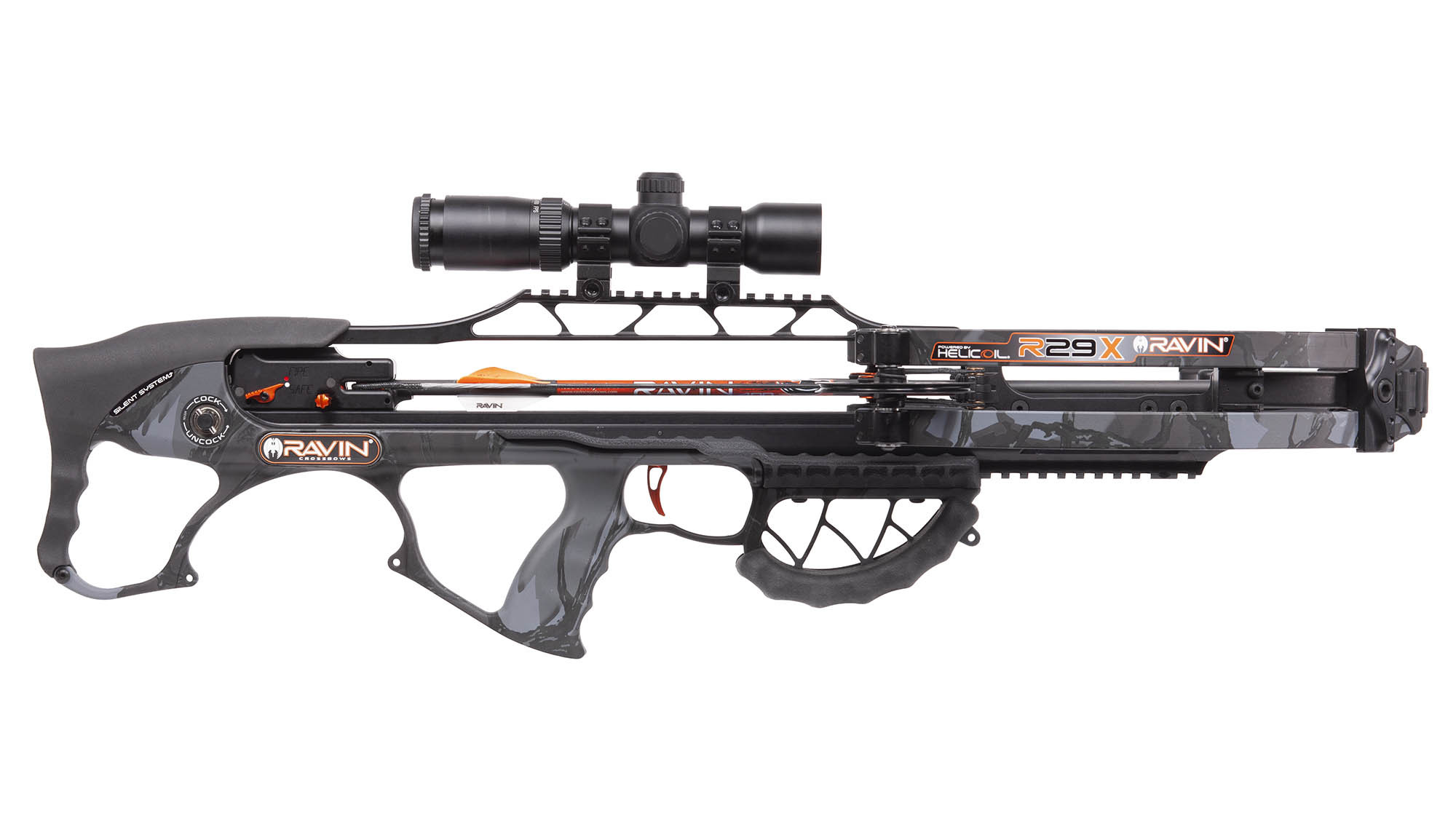Ravin R29X Predator Dusk Camo - ARROW IN APPLE