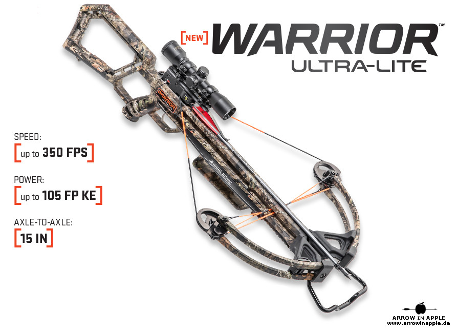 Wicked Ridge Warrior Ultra-Lite - ARROW IN APPLE